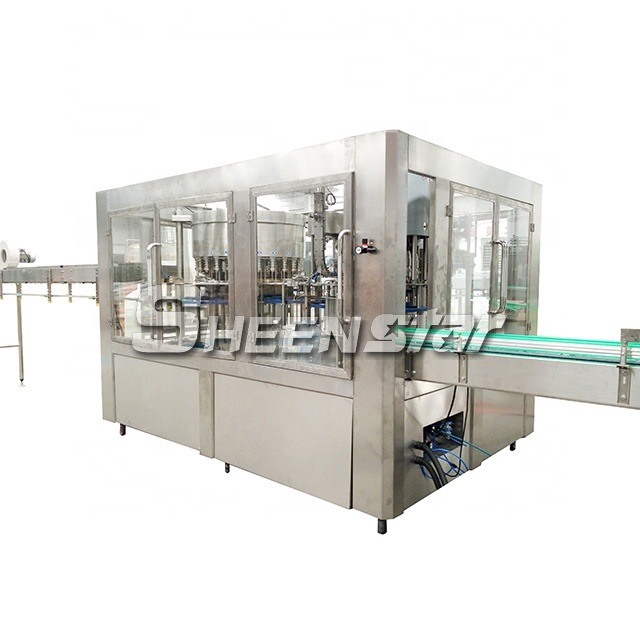 Carbonated Drink Filling Line - Automatic small scale soda drink ...